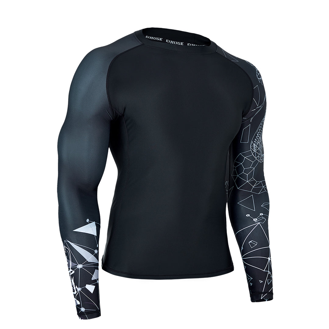Men's Long Sleeve Rash Guard丨Beast Layer